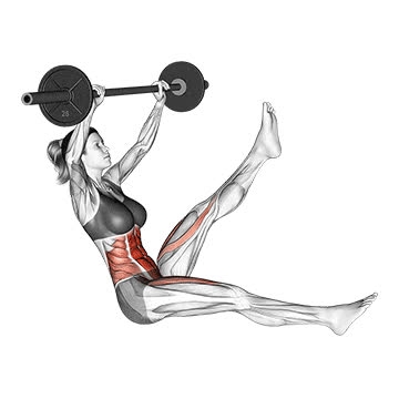 Barbell Seated Alternating Leg Raise - How To, Muscles Worked, Form ...