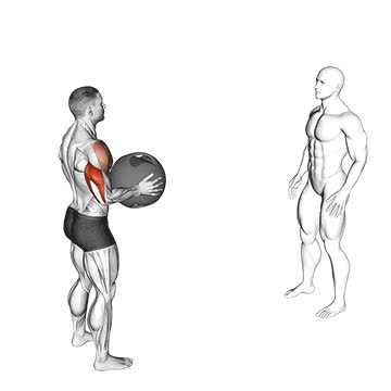 Medicine Ball Overhead Throw - How To, Muscles Worked, Form Cues ...